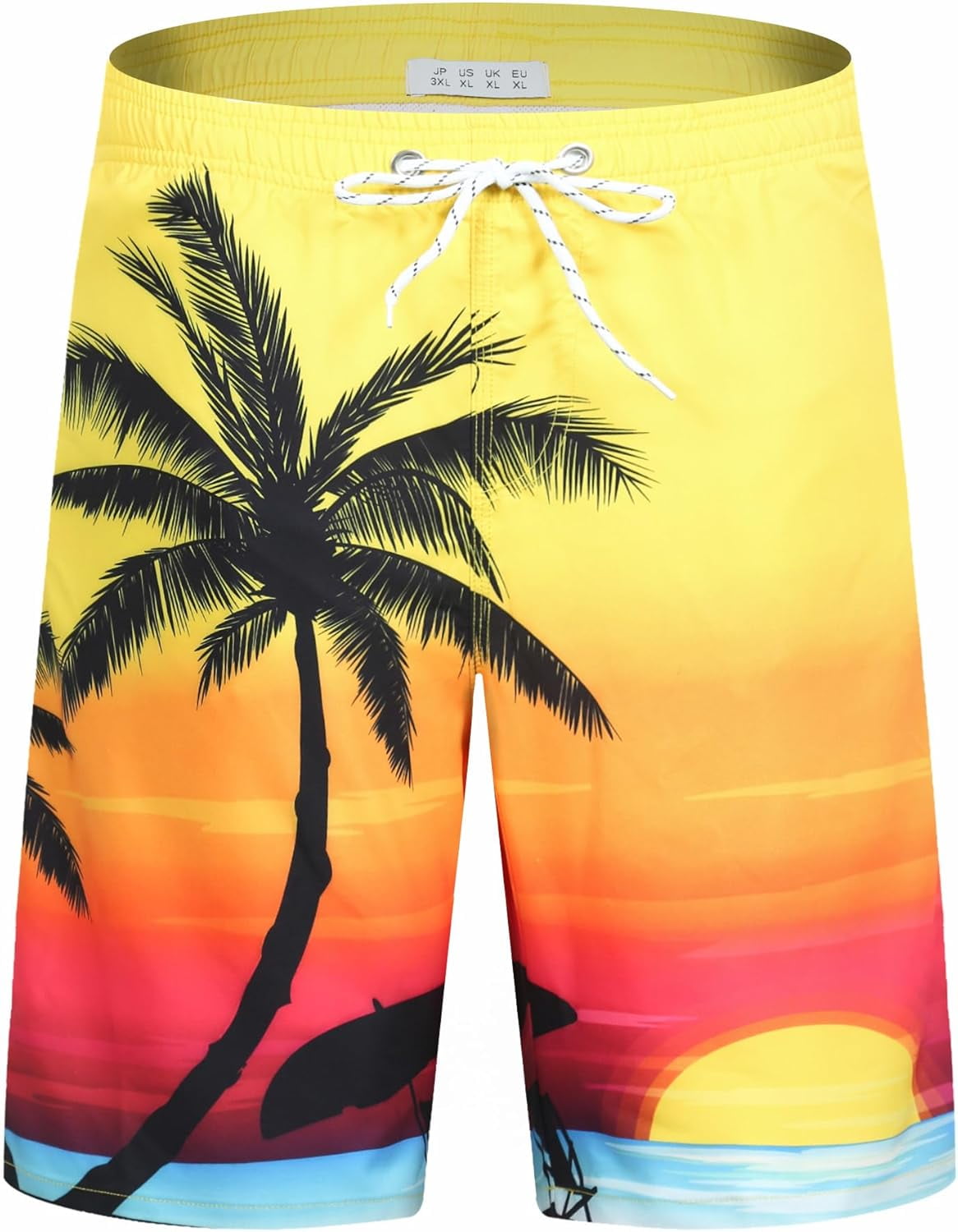 AEXTO Men's Swim Trunks 9" Quick Dry Bathing Suit Big & Tall Beach ...