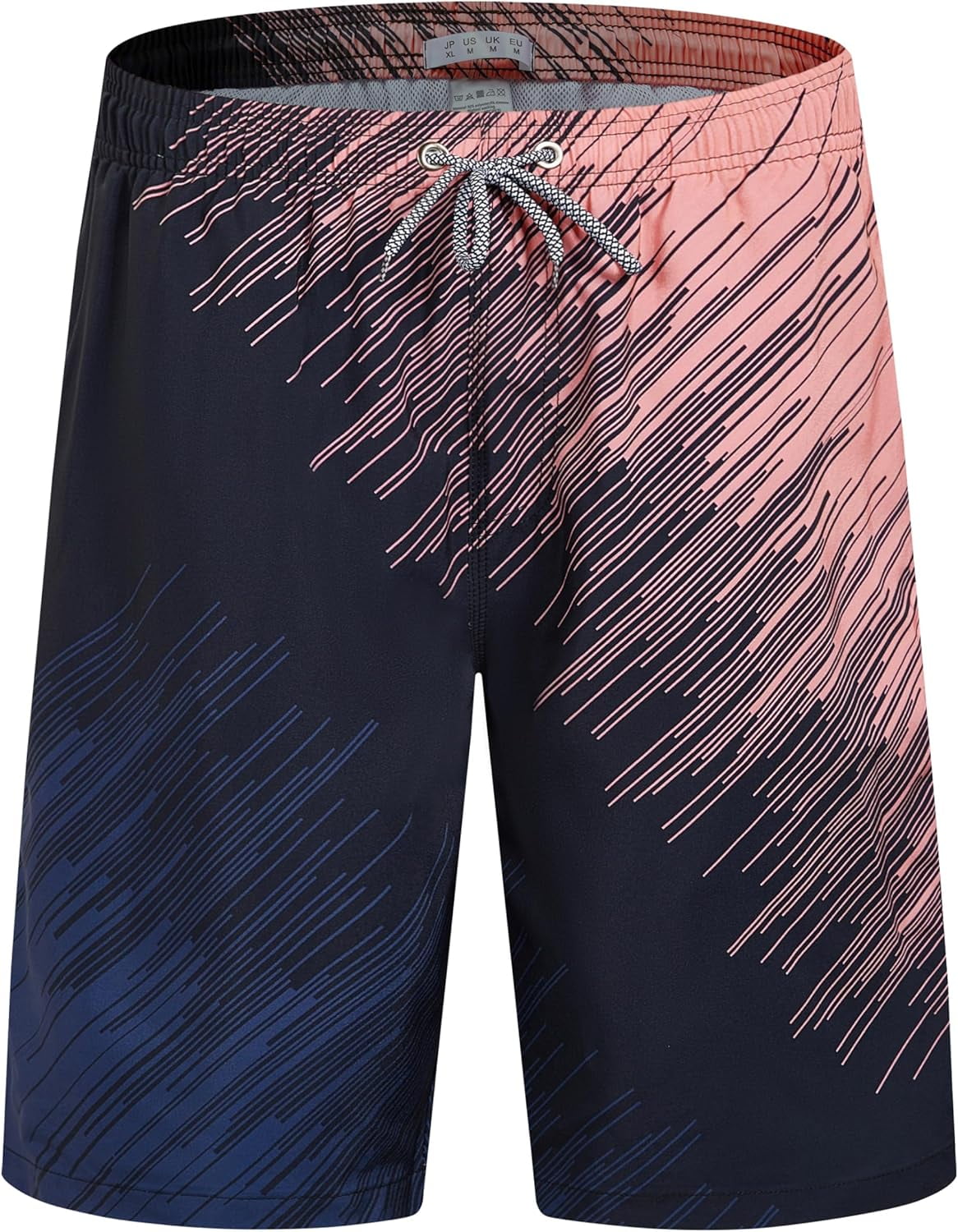 AEXTO Men's Swim Trunks 9" Quick Dry Bathing Suit Big & Tall Beach ...