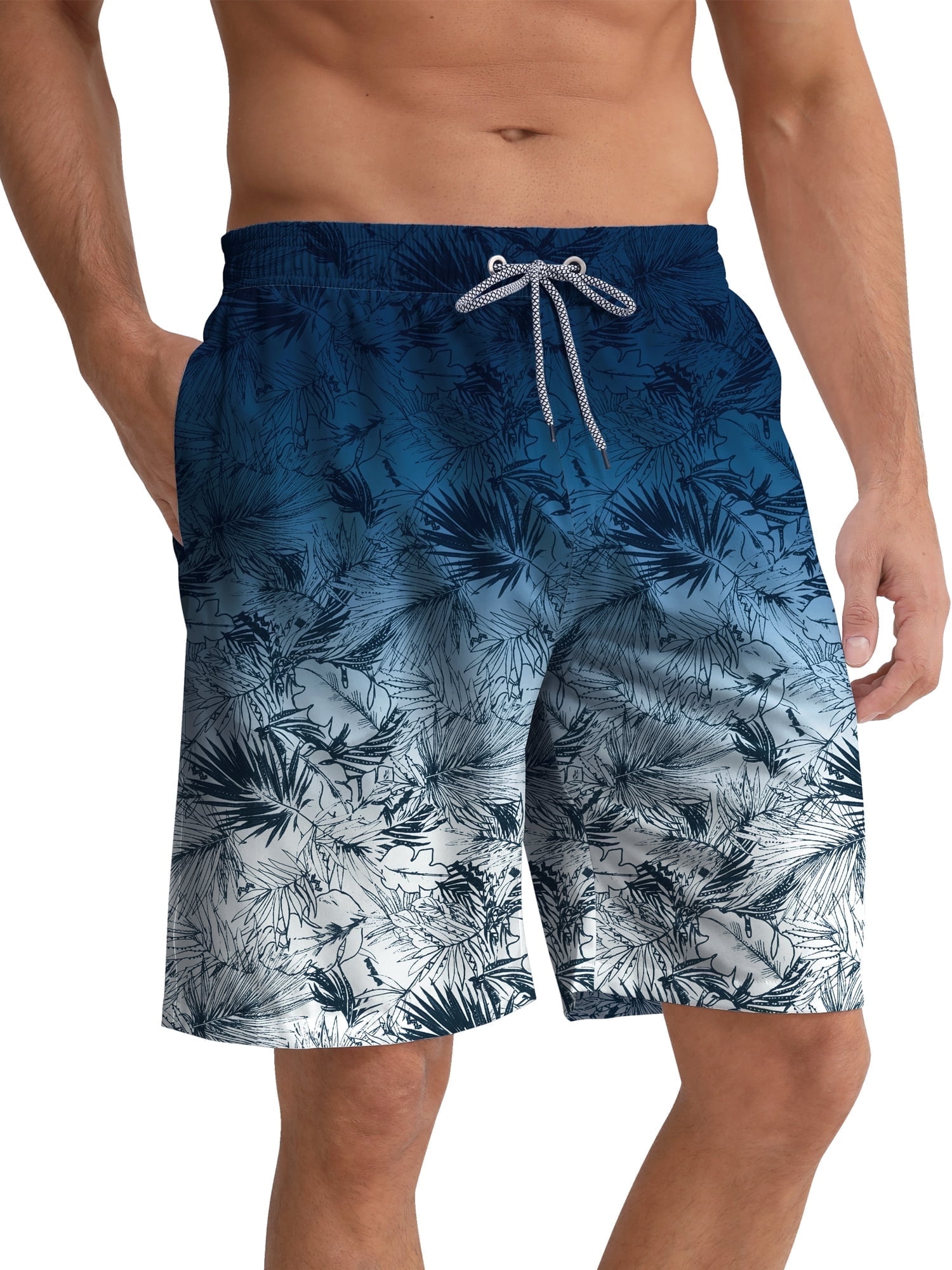 APTRO Men's Quick Dry Swim Trunks, Mesh Lining, Drawstring, Pockets ...