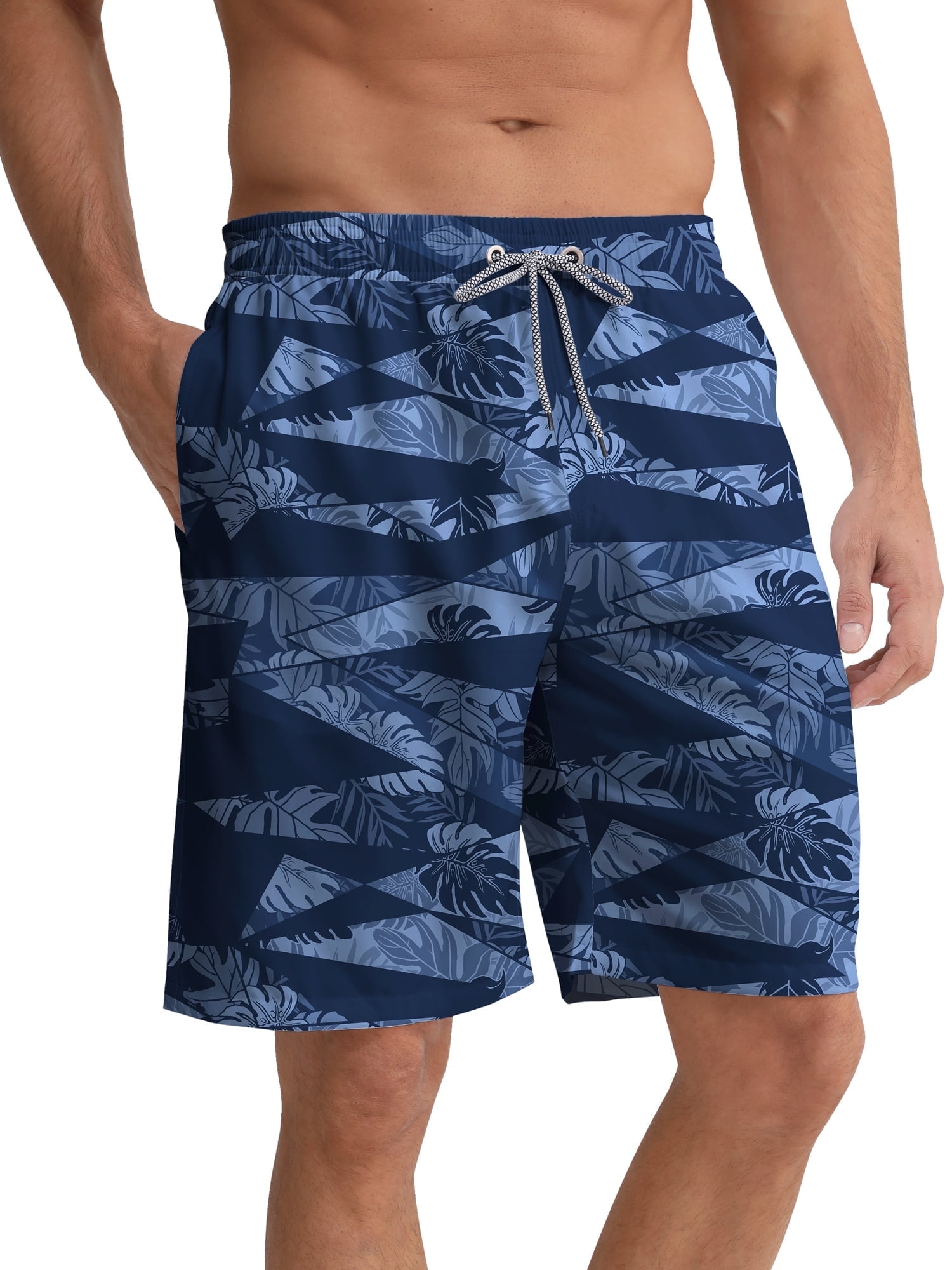 APTRO Mens Swim Trunks 9'' Mesh Liner Quick Dry Swim Shorts Board ...