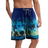 Officially Licensed Red LIFEGUARD? Men's Board Shorts Swim Trunks ...