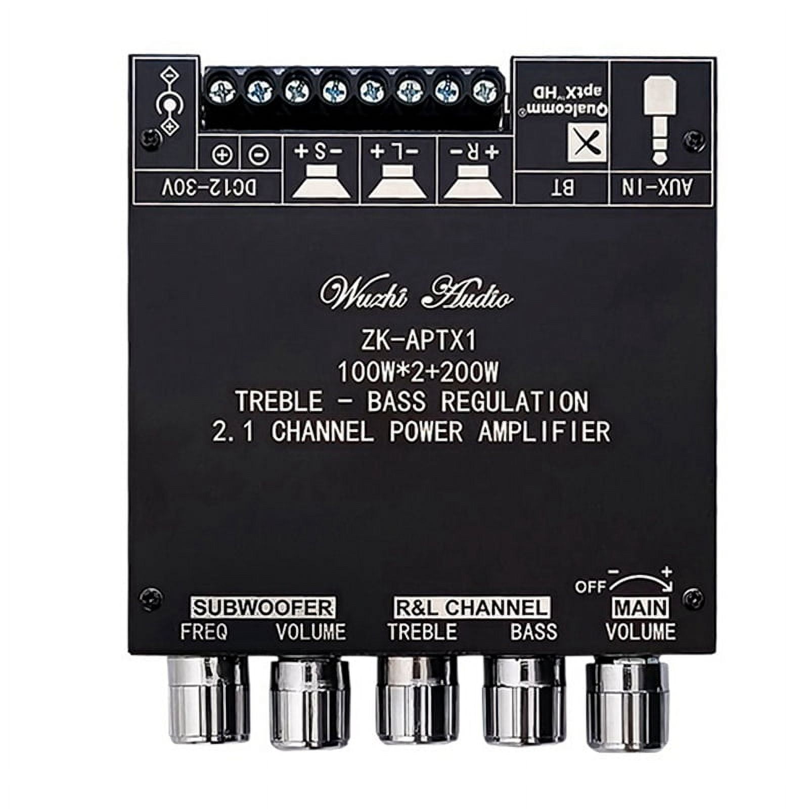 -APTX1 Bluetooth Digital Amplifier 2.1 Channel BT Amplifier Board 100W ...