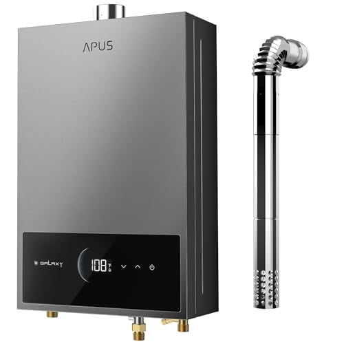 APUS 95,000 BTU Tankless Water Heater Natural Gas, Up to 4.42 GPM ...