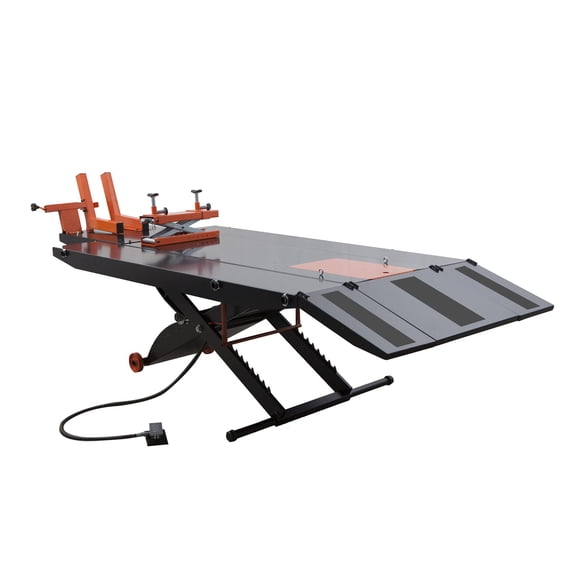 APlusLift MT1500X 1500LB Air Operated 48" Width Motorcycle ATV Lift ...