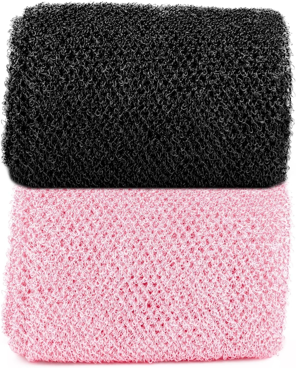 AQ 2 Pcs African Exfoliating Net, Stretches African Bathing Sponge ...