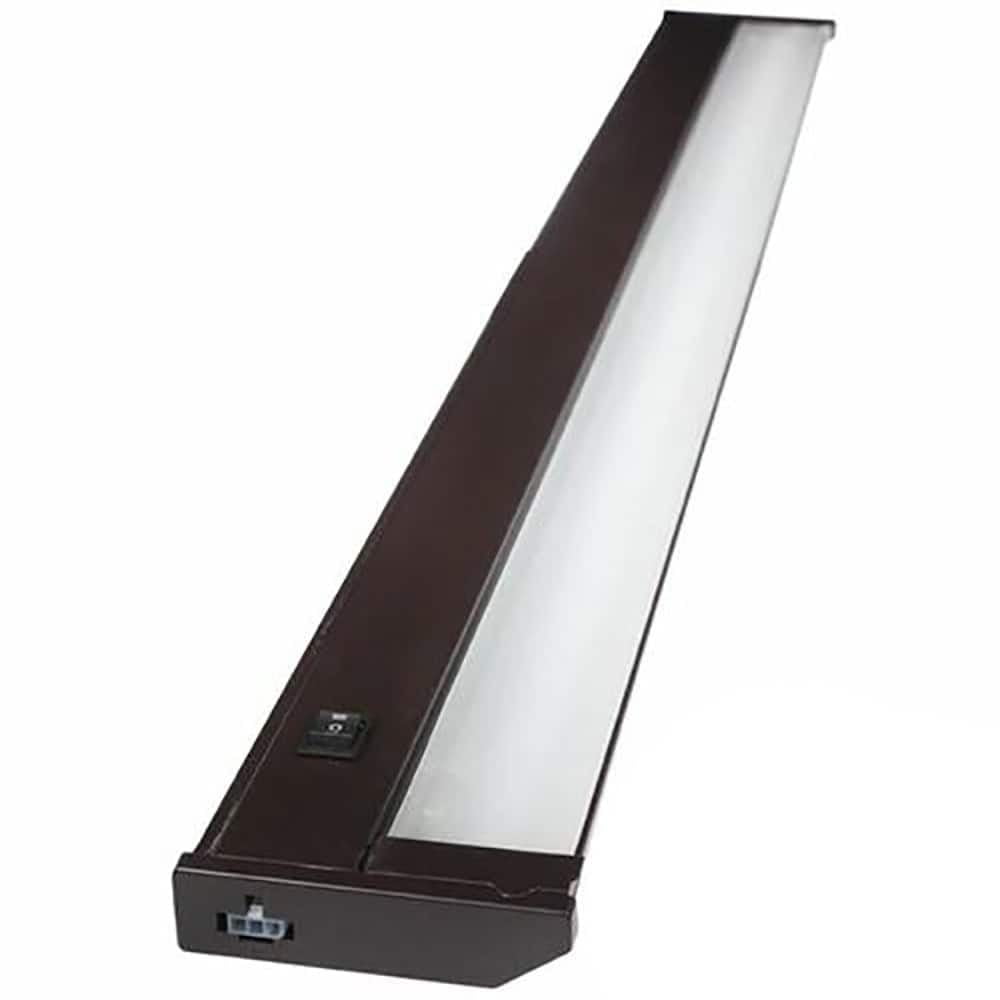 AQ Lighting 12" Aluminum LED Under Cabinet Kitchen Overhead Lighting in ...