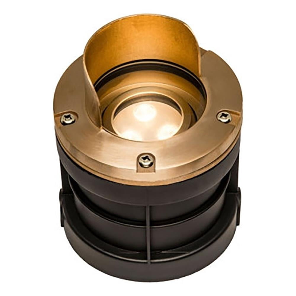 AQ Lighting 5" Metal & Composite Well Light with Angle Shield Cover in ...