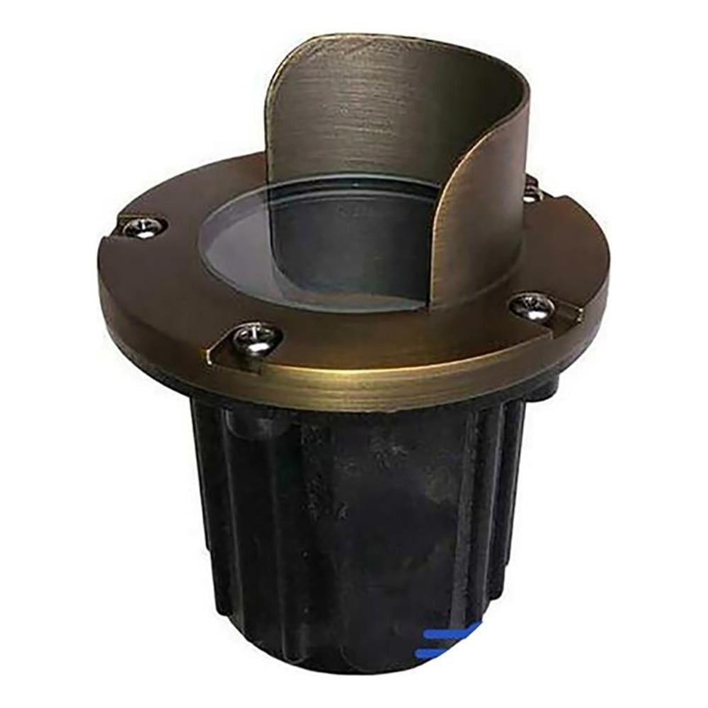 AQ Lighting 5" Metal & Composite Well Light with Angle Shield Cover in ...