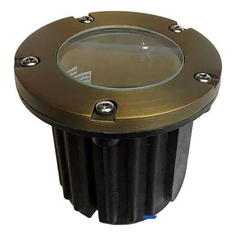 AQ Lighting 5" Metal & Composite Well Light with Open Face Cover in ...