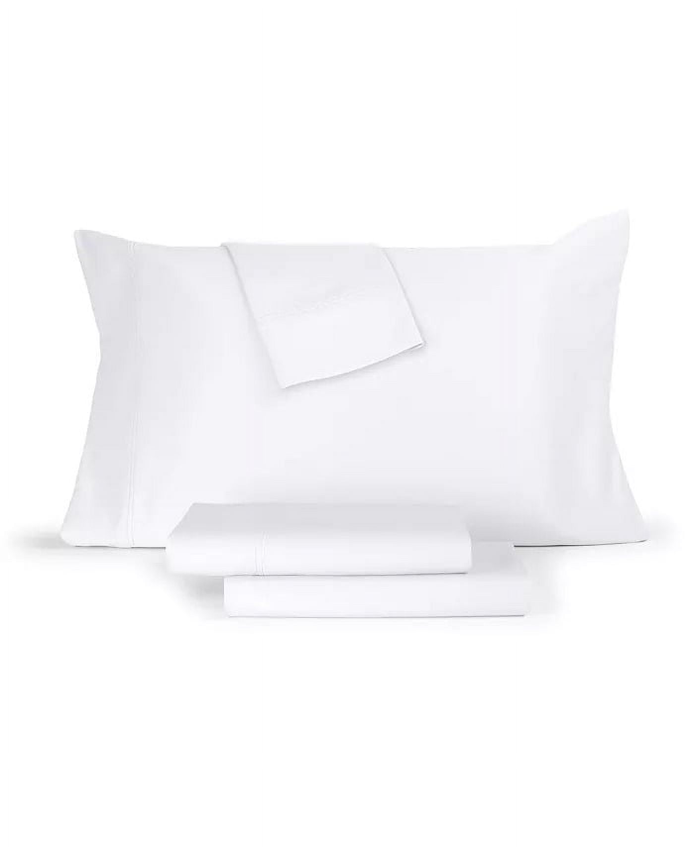 AQ Textiles WHITE Optimal Performance with Kooltex 4-Pc. Sheet Set, US ...