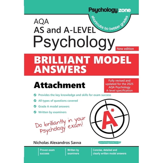 AQA A-Level Brilliant Model Answers -Attachment (updated for 2025 ...