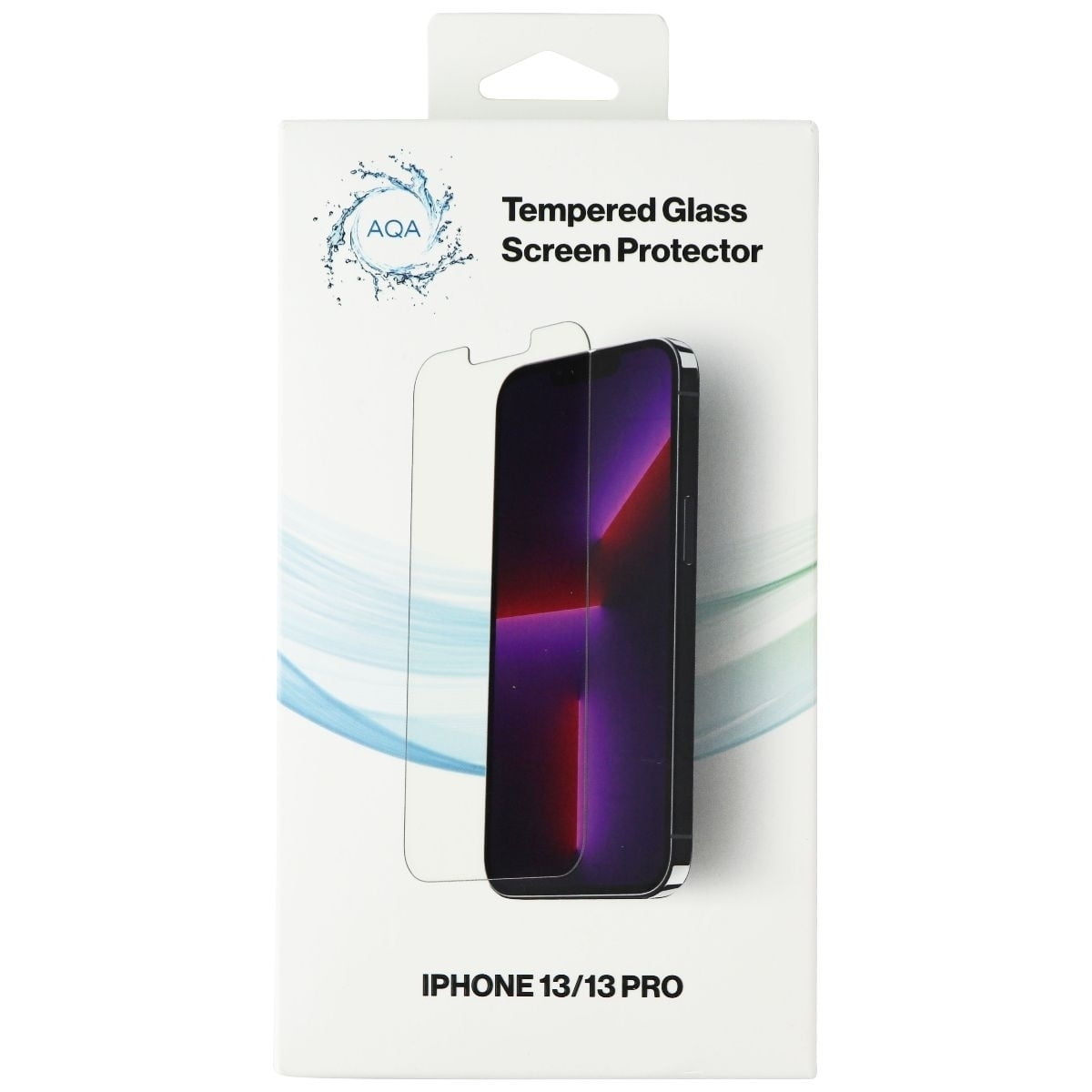 AQA Tempered Glass Screen Protector for iPhone 13 and iPhone 13 Pro ...