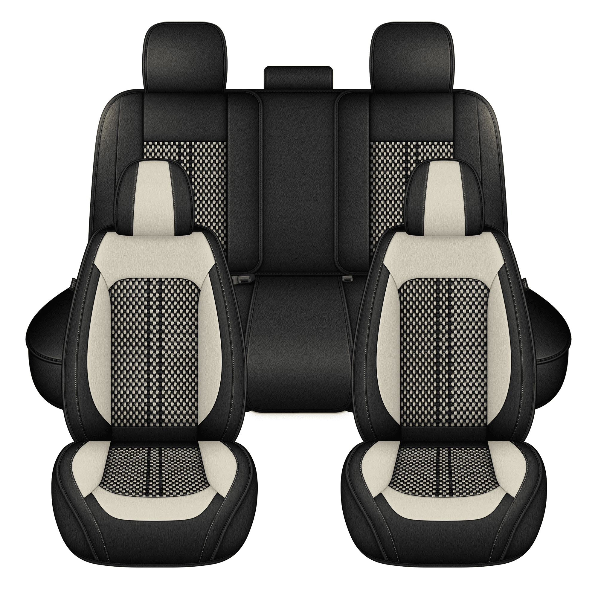 AQBDDBQ Seat Covers Full Set for Volkswagen/VW Golf GTI/R 2000-2014 ...