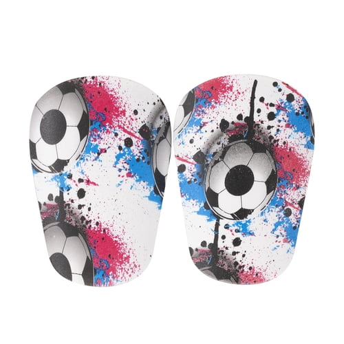 AQCW 1 Pair Football Shin Pads Shock Absorption Mini Shin Guards ...