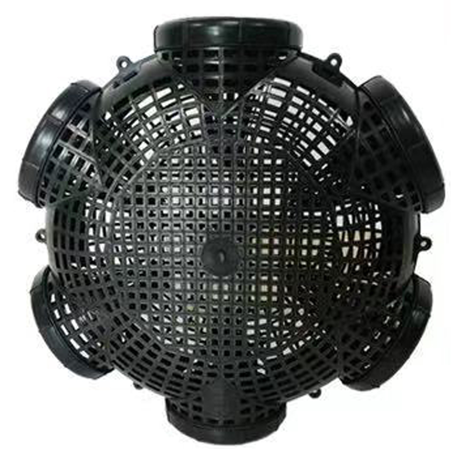 AQCW Fishing Bait Trap 3/6/8 Holes Heavy Duty Fine Mesh Portable River ...