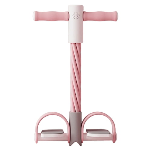 AQCW Pedal Resistance Band with Digital Counter Multifunction Tension ...