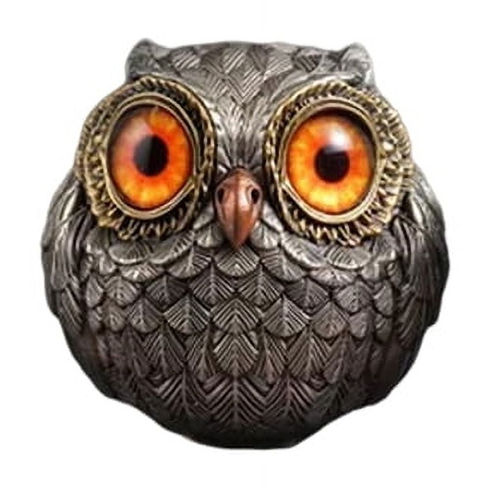 AQFZ 1/3Pcs Handmade Realistic Owl Statue with Big Eyes Intricate ...