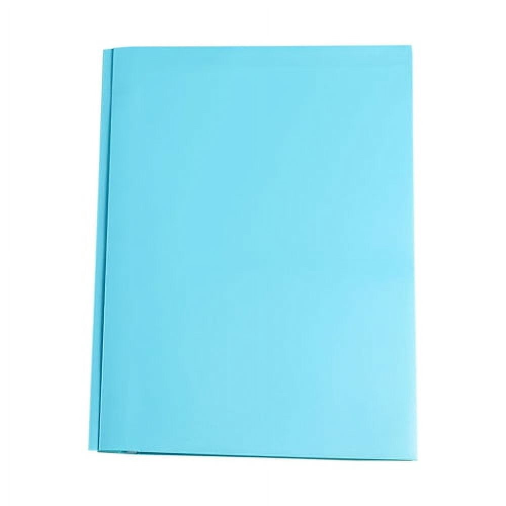 AQFZ 1/6Pcs File Folder with Prongs Dual Pocket Design Plastic Folders ...