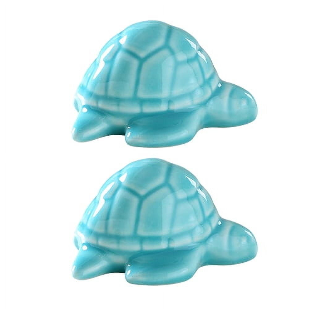 AQFZ 2 Pcs Turtle Toilet Bolt Caps Ceramic Sea Turtle Toilet Bolt Cover ...