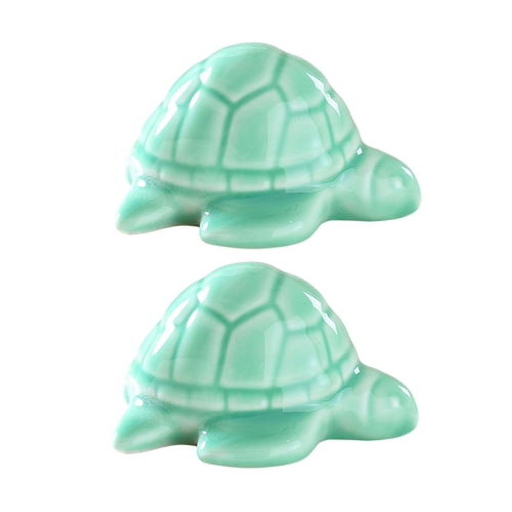 AQFZ 2 Pcs Turtle Toilet Bolt Caps Ceramic Sea Turtle Toilet Bolt Cover ...