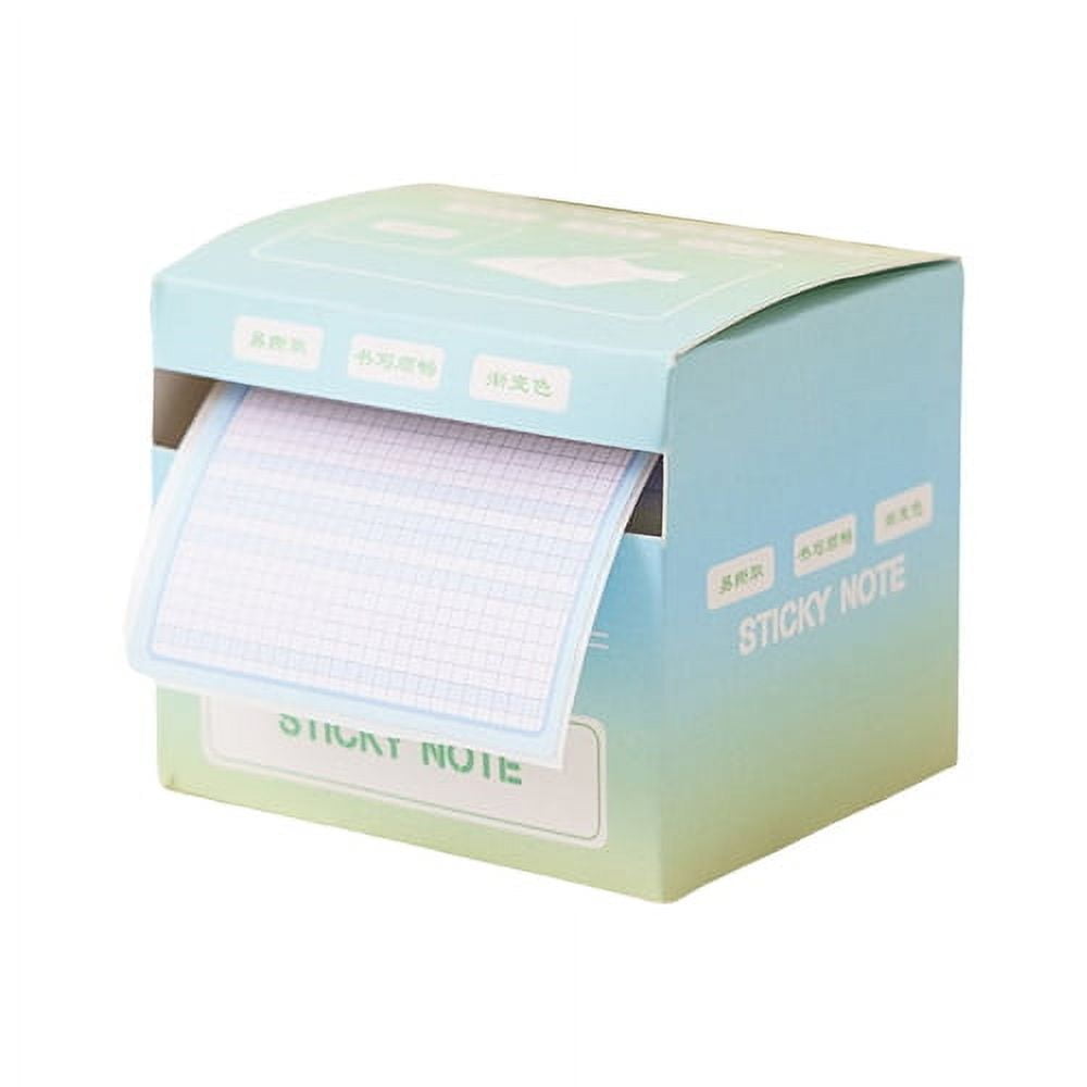 AQFZ 256 Sheets/Box Roll Tape Sticky Notes Full Adhesive Pull Out ...