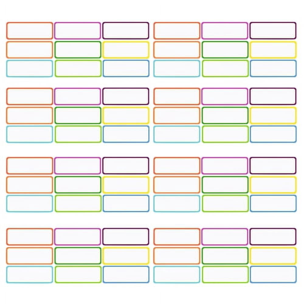 AQFZ 54/72Pcs Magnetic Dry Erase Labels Waterproof Reusable Writable ...