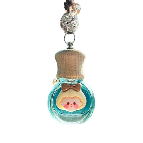 AQFZ Car Hanging Perfume Bottle with Wood Lid Rearview Mirror Hanging ...