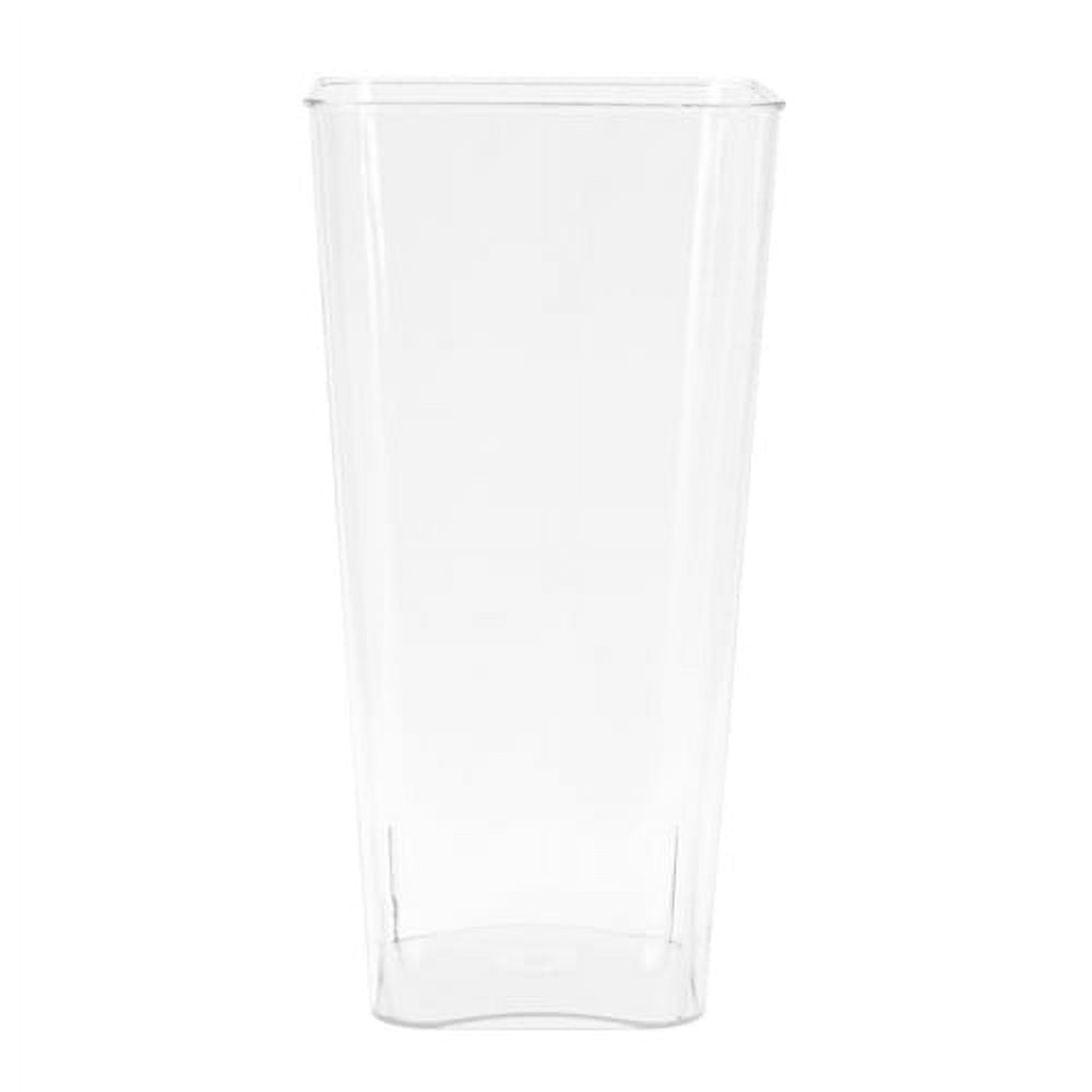 AQFZ Clear Acrylic Flower Bucket Tapered Flowers Holder Tall Flower ...