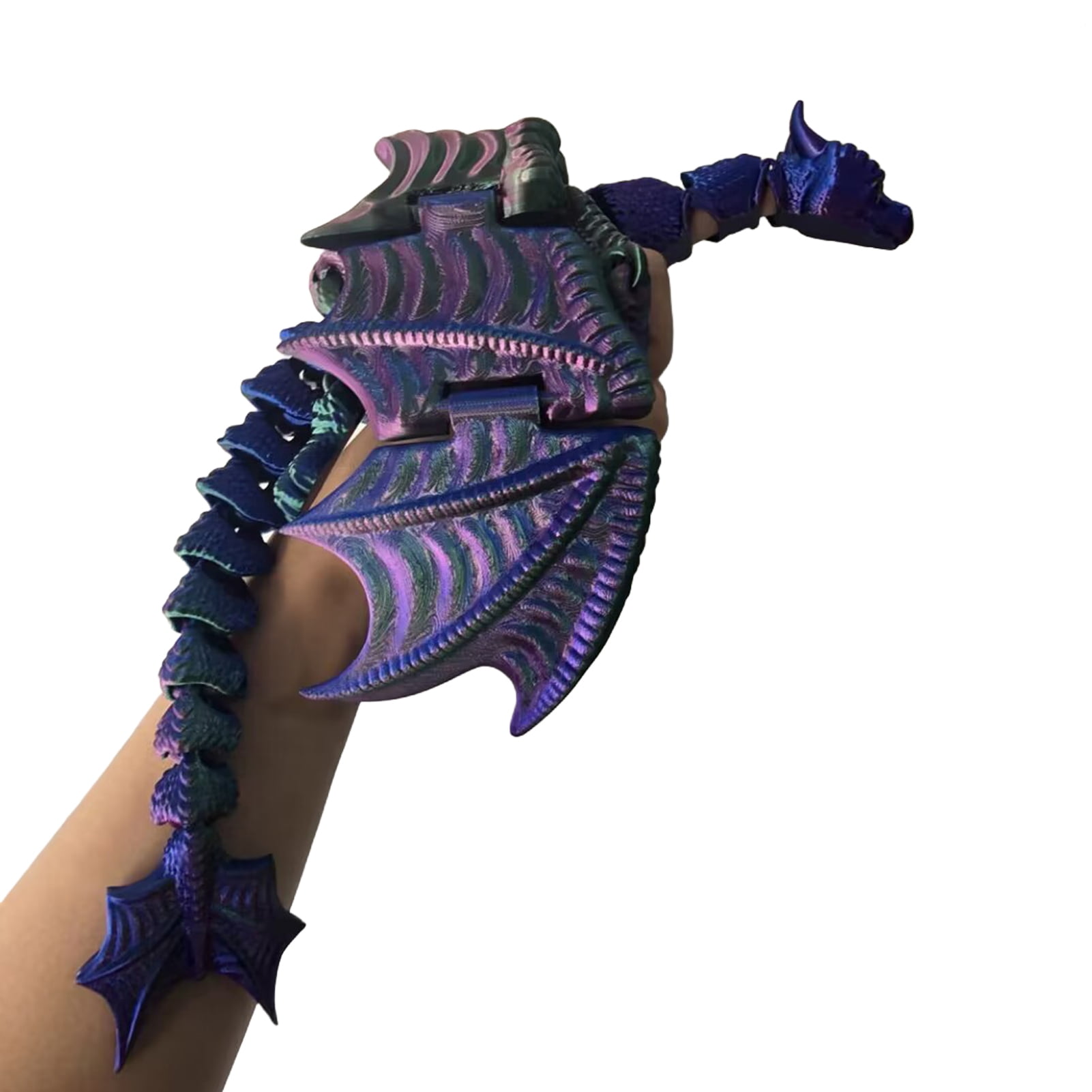 AQFZ Dragon Finger Puppet Movable Joints 3D Printed Flying Dragon Model ...