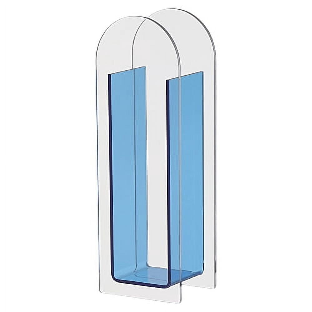 AQFZ Nordic Style Bright Color Flower Vase Translucent Acrylic Vase ...