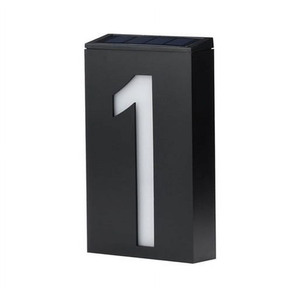AQFZ Solar Powered 0-9 LED Light House Address Number Street Road ...