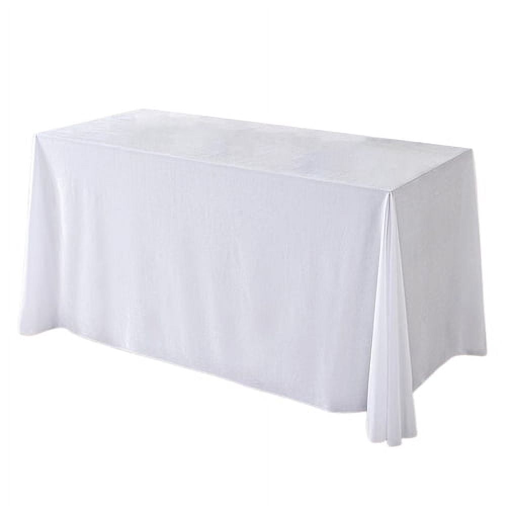AQFZ Tablecloth Oblong Shape Pure Color Easy Care Velvet Table ...