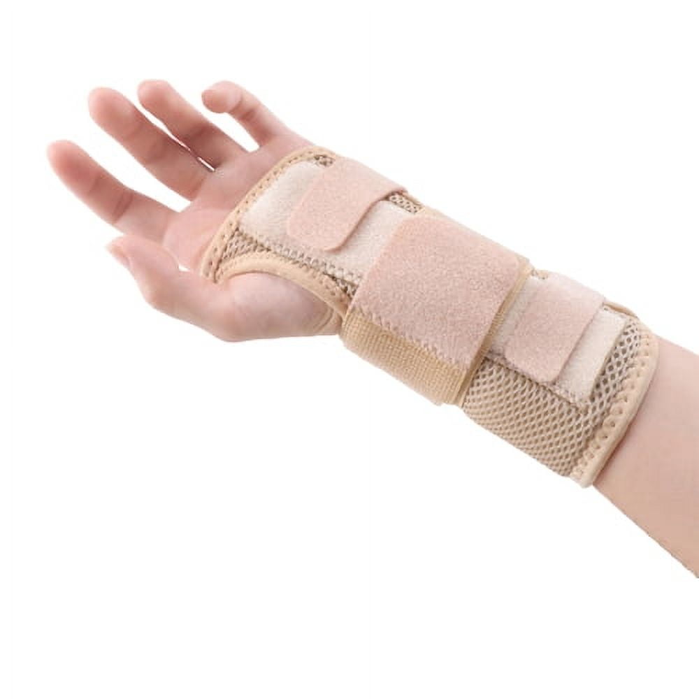 AQGT 1Pc Sprained Wrist Brace Breathable Adjustable Left Right Hand ...