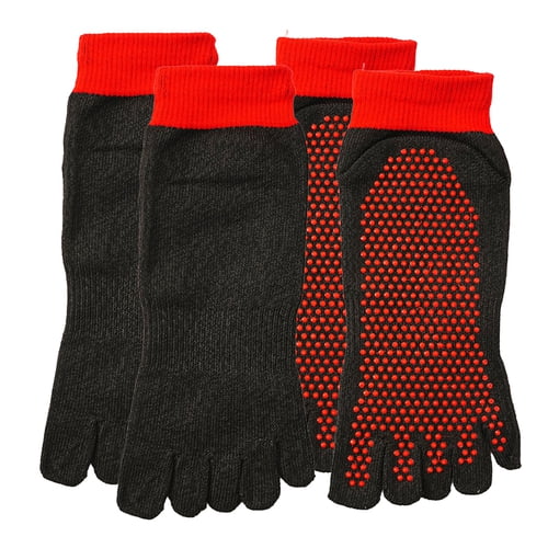 AQGT 2 Pairs Barefoot Grounding Socks Outdoor Beach Camping Hiking ...