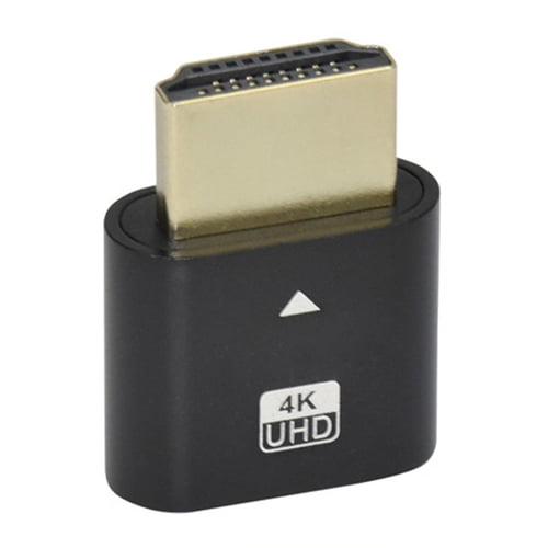 AQGT 4K -compatible Dummy Plug Virtual Monitor Display Emulator ...