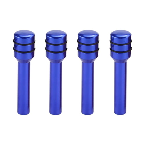 AQGT 4Pcs Alloy Car Door Lock Knobs Anti-deformed Inner Door Lock Pull ...