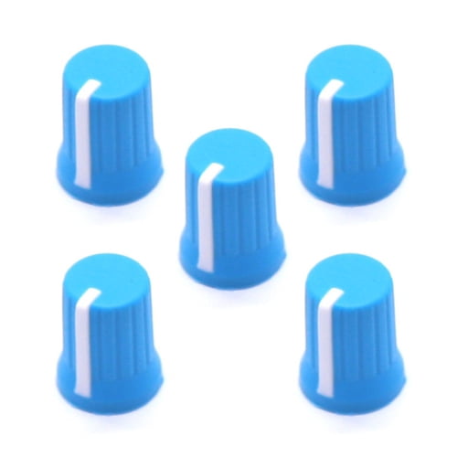 AQGT 5Pcs Universal EQ Rotary Knob Replacement Wear Resistant Mini Size ...
