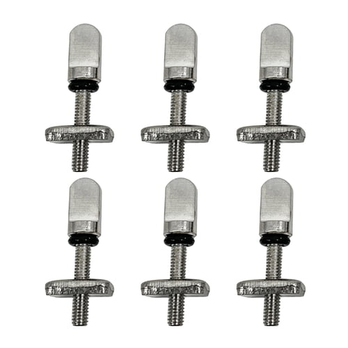 AQGT 6/8/10Pcs Surfboard Fin Screws Stainless Steel SUP Surf Thumb Fin ...