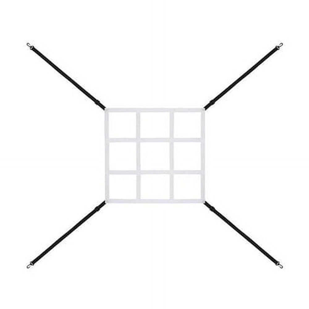 AQGT Baseball Strike Zone Target Net with Hooks Portable Softball ...