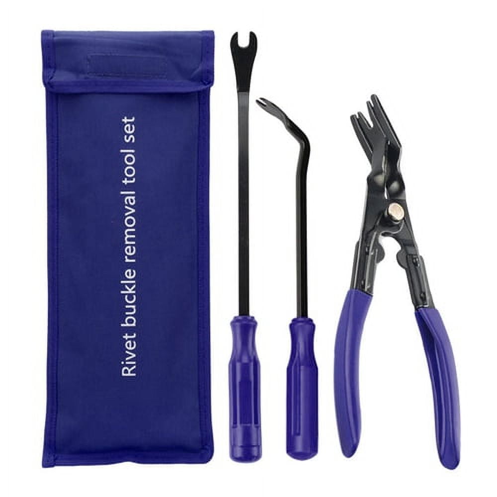 AQGT Car Clip Removal Tool Set Fastener Remover Pliers with Storage Bag ...