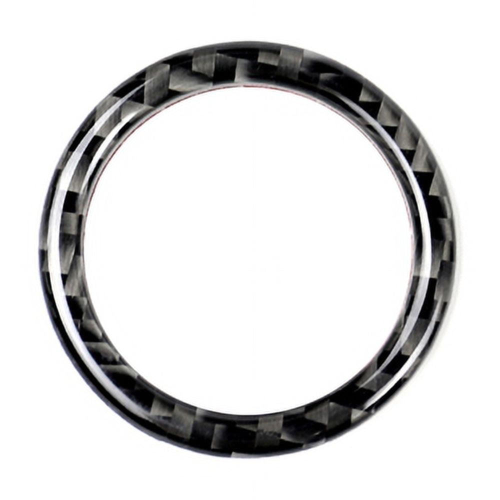 AQGT Carbon Fiber Car Engine Starter Interior Decorative Ring for BMW ...