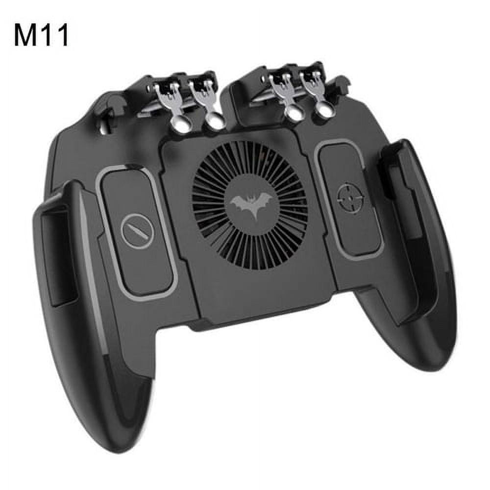 AQGT Six Finger Cooling Fan Phone Game Controller Gamepad Shooting ...