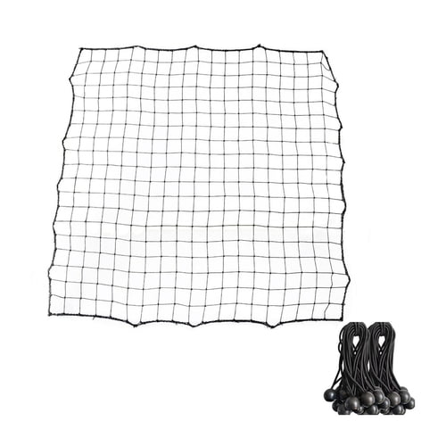 AQGT Soccer Rebounder Net with 20 Elastic Ropes Kickback Football ...