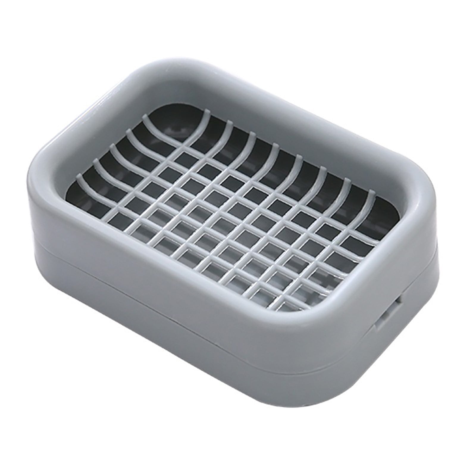 AQITTI Home Textile Soap Dish With Drain Bar Soap Holder for Shower ...
