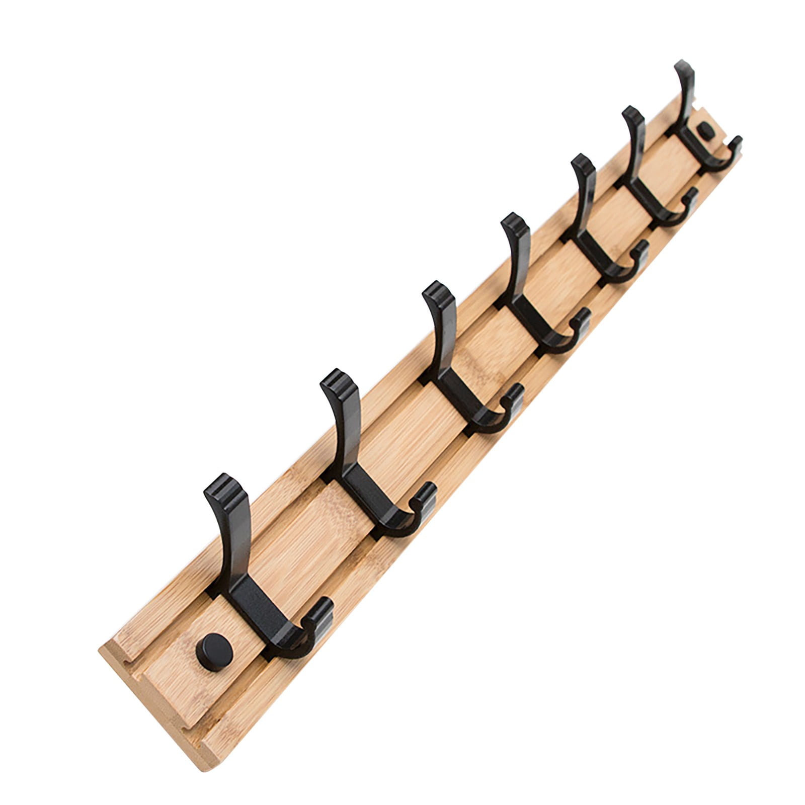 AQITTI Household Tools Coat Rack Wall Mount With Movable Multiple Metal ...