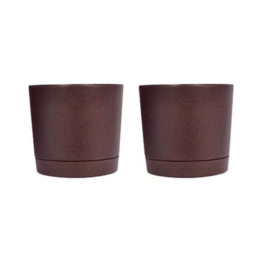 DecMode 8" x 16" Indoor Outdoor Pink Metal Pig Planter with Floral ...