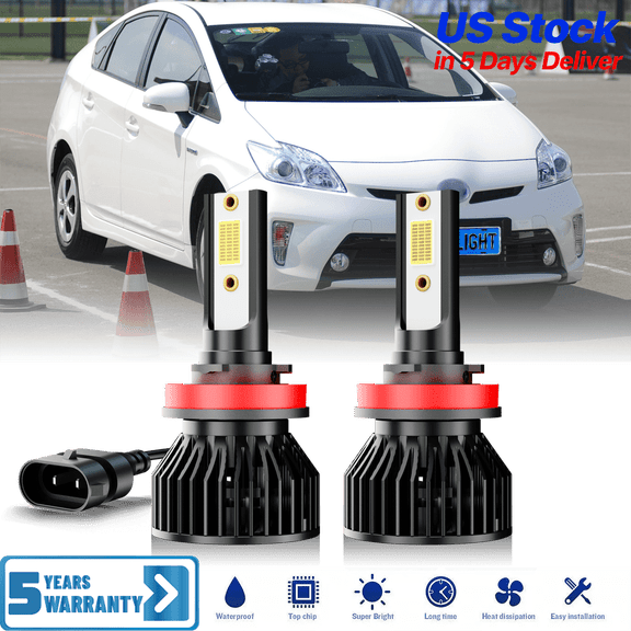 For Toyota 4Runner 2006-2022 LED Headlight Bulbs Kit, 9005 High Beam ...