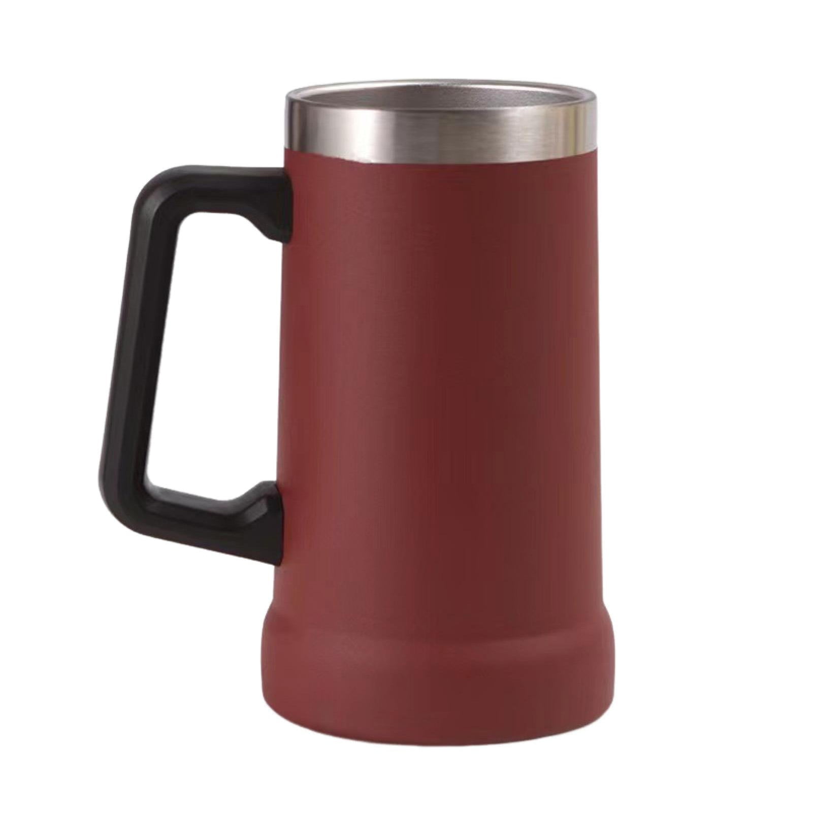 AQJW 700ML Beer Stein Double Wall Insulation Stainless Steel Coffee Mug ...
