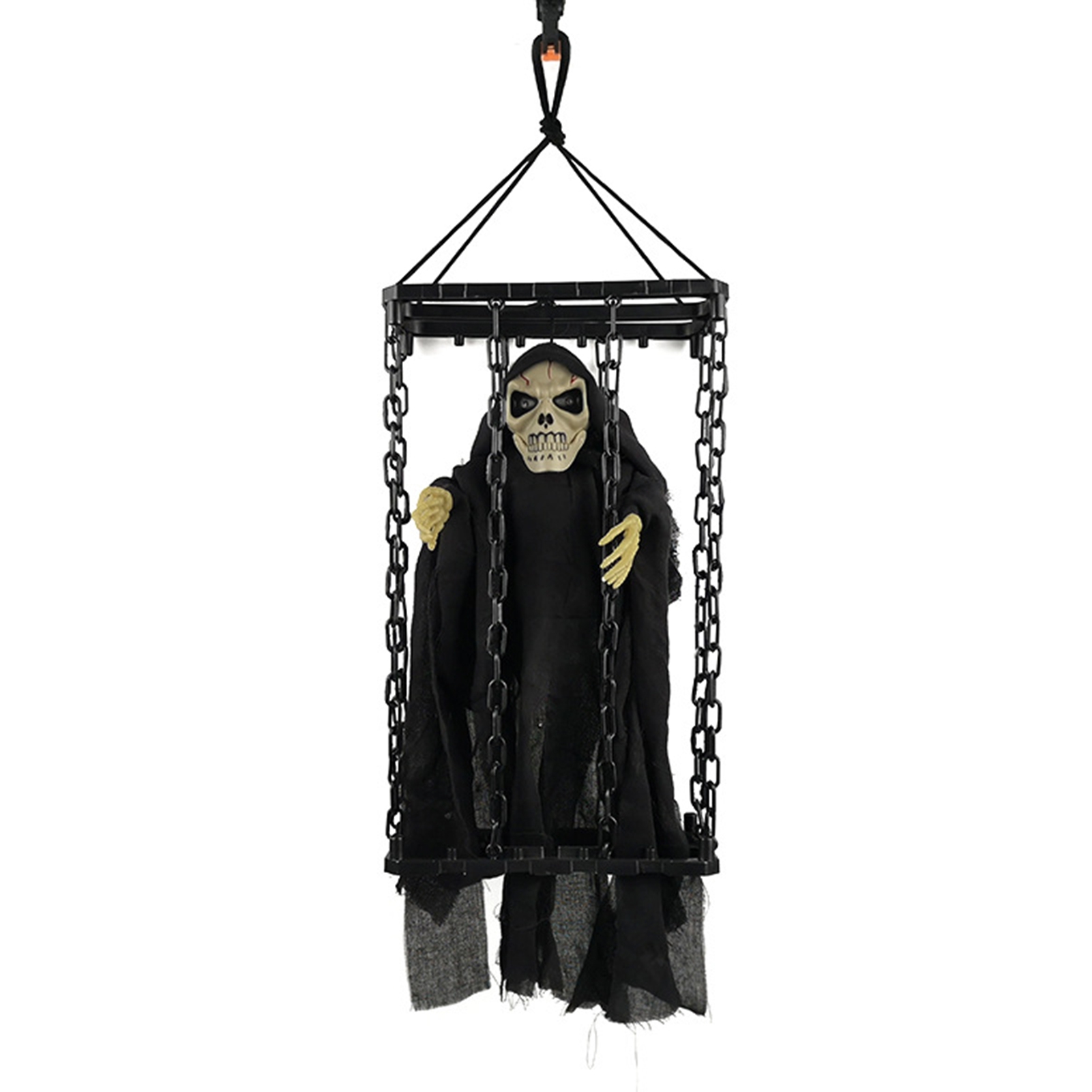 AQJW Halloween Outdoor Decorations Prop Ghosts Skeleton Animated ...