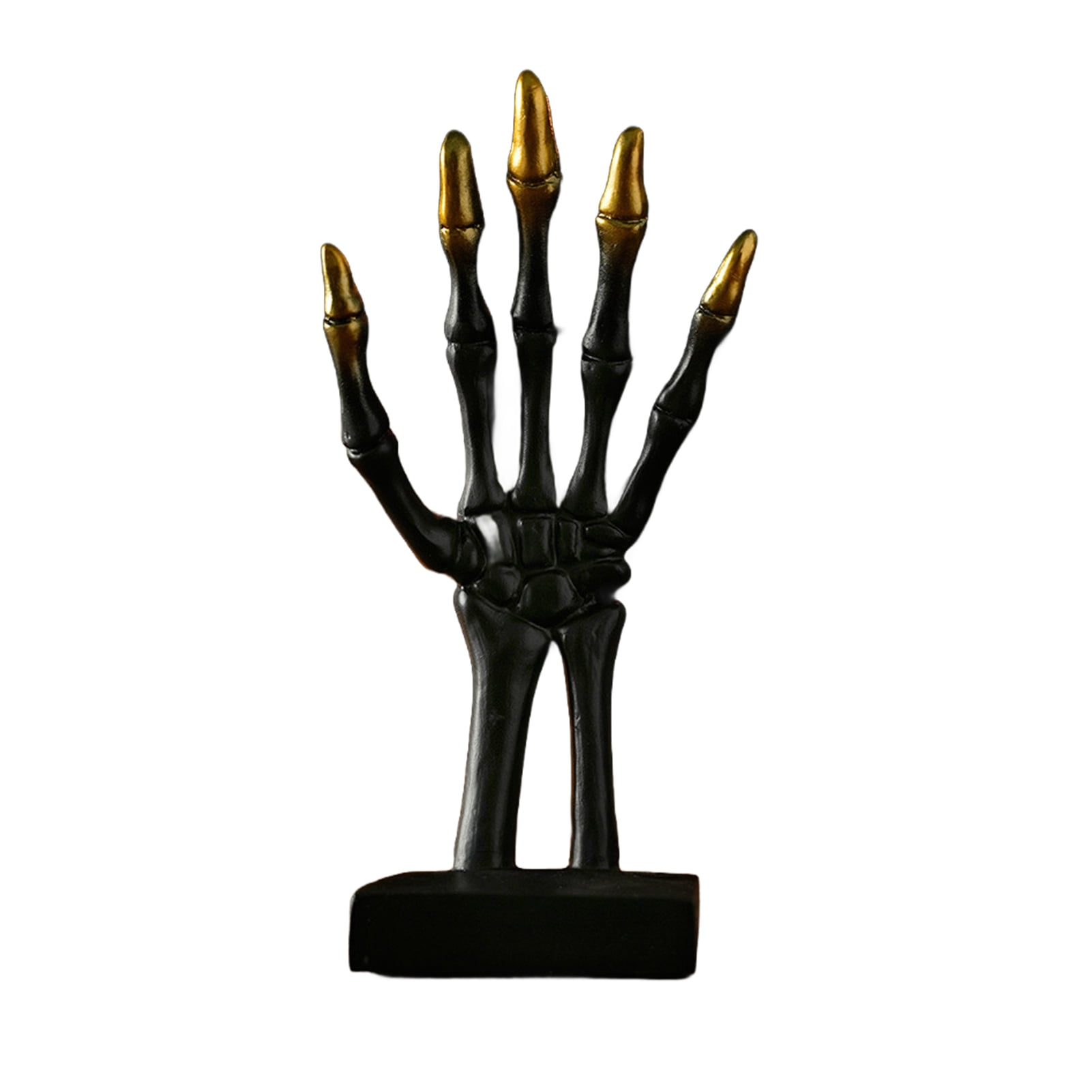AQJW Halloween Skeleton Hand Stand Spooky Resin Ghost Hand Jewelry ...